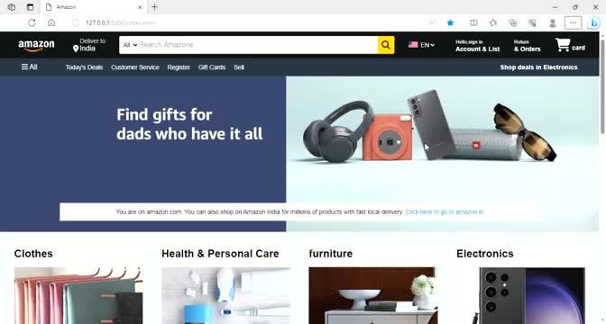 Preeti Chauhan on LinkedIn: Simple Amazon clone using HTML and CSS only Preeti Chauhan on LinkedIn: Simple Amazon clone using HTML and CSS only