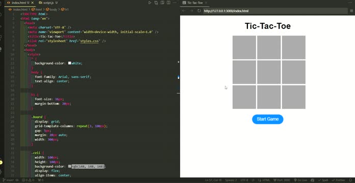 Om Wankhede on LinkedIn: #webdevelopment #tictactoe #html #css # ... Om Wankhede on LinkedIn: #webdevelopment #tictactoe #html #css # ...