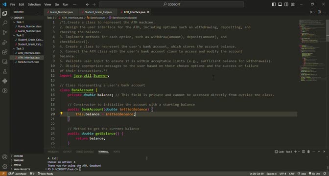 Rohit Choudhary on LinkedIn: #java #coding #internship #atmproject # ... Rohit Choudhary on LinkedIn: #java #coding #internship #atmproject # ...