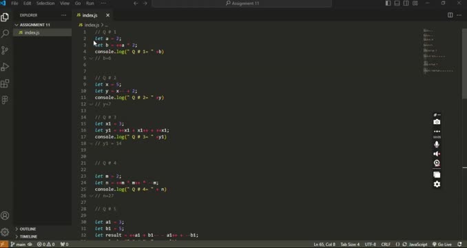 Exploring increment and decrement operators in JavaScript | Moeez ... Exploring increment and decrement operators in JavaScript | Moeez ...
