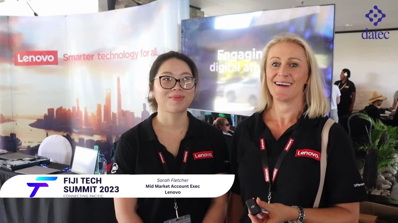 Lenovo showcases artificial intelligence at Fiji Tech Summit 2023 🚀 ... Lenovo showcases artificial intelligence at Fiji Tech Summit 2023 🚀 ...