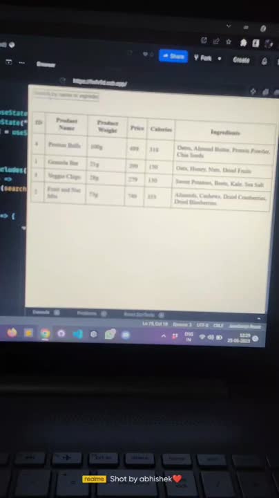 Abhishek Jain on LinkedIn: Built a snacks table in the machine coding ... Abhishek Jain on LinkedIn: Built a snacks table in the machine coding ...
