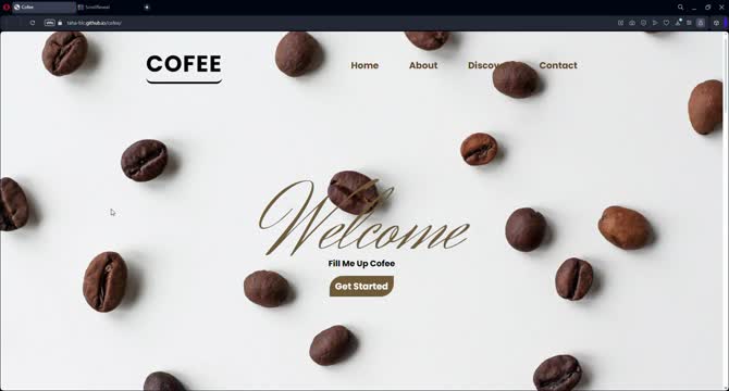 Taha Bilici on LinkedIn: In the coffee site I created, I used HTML ... Taha Bilici on LinkedIn: In the coffee site I created, I used HTML ...