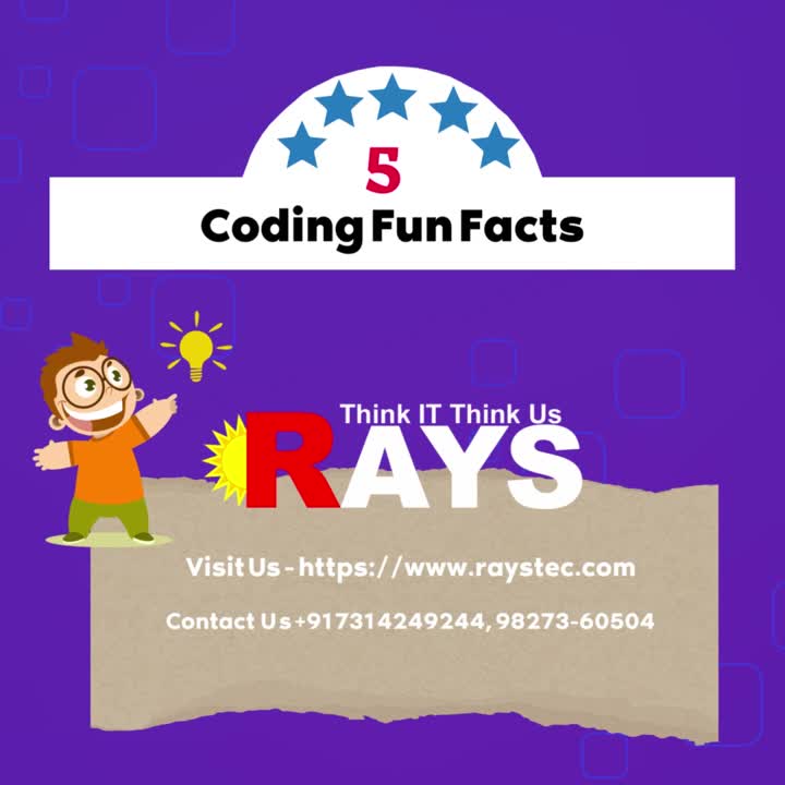 Rays Technologies on LinkedIn: Coding Facts Rays Technologies on LinkedIn: Coding Facts
