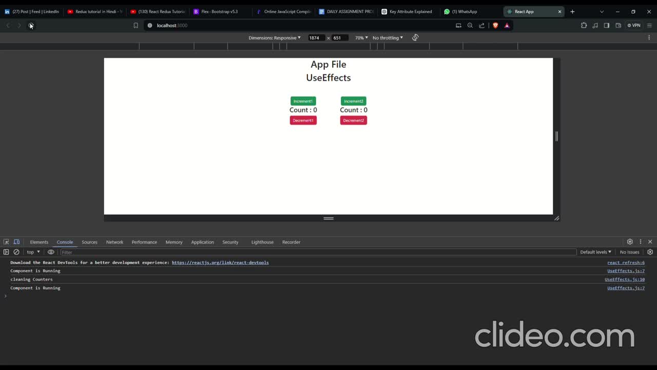 Created multiple React counters using useEffect hook | Harish Mamidala ... Created multiple React counters using useEffect hook | Harish Mamidala ...