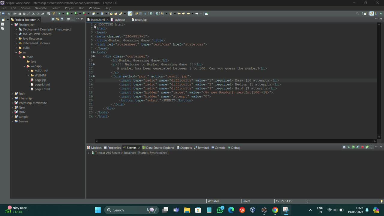 Atharva Velhankar on LinkedIn: #internship #codsoft #javadev Atharva Velhankar on LinkedIn: #internship #codsoft #javadev