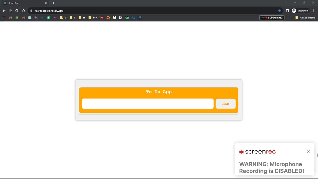 Saqlain Mushtaq on LinkedIn: #reactjs #webdevelopment #todoapp # ... Saqlain Mushtaq on LinkedIn: #reactjs #webdevelopment #todoapp # ...