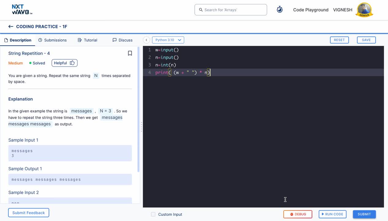 VIGNESH R on LinkedIn: #nxtwave #ccbp #python #programming #backend # ... VIGNESH R on LinkedIn: #nxtwave #ccbp #python #programming #backend # ...