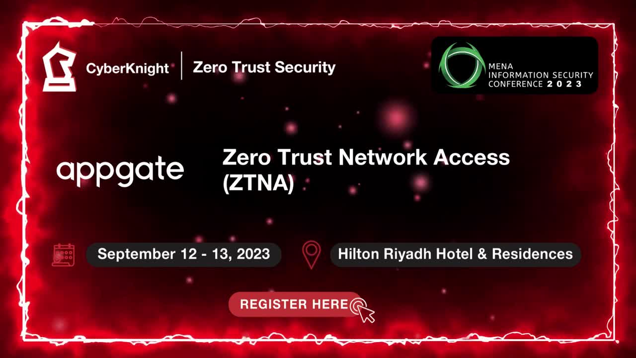 CyberKnight on LinkedIn: #menaisc #appgate #appgate #zerotrust # ... CyberKnight on LinkedIn: #menaisc #appgate #appgate #zerotrust # ...