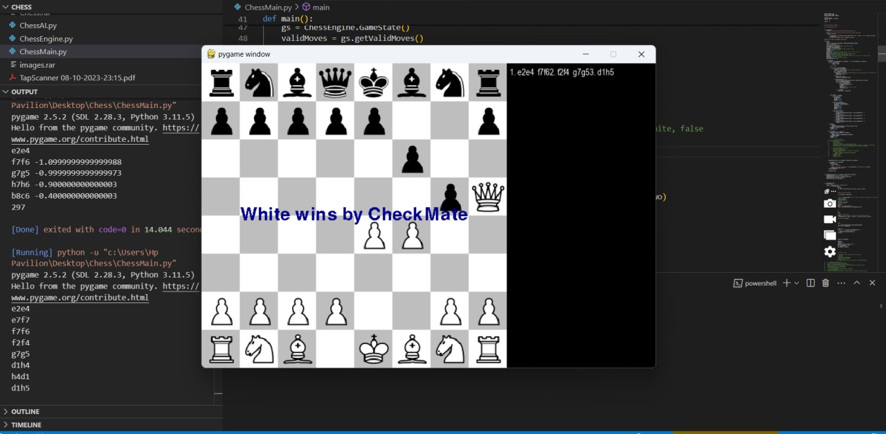 Neel Chopra on LinkedIn: #python #chessgame #pygame #ai Neel Chopra on LinkedIn: #python #chessgame #pygame #ai