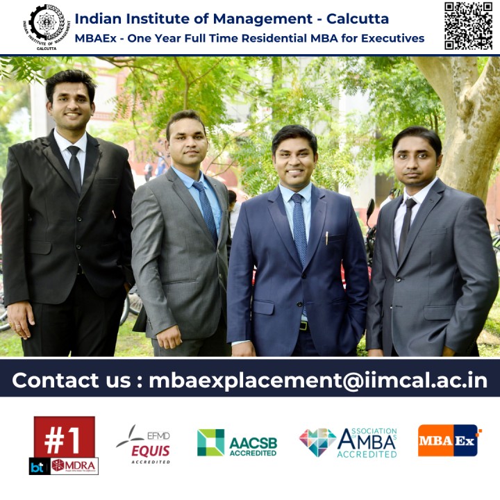 IIM Calcutta - MBAEx (One Year Full Time MBA Programme) on LinkedIn ... IIM Calcutta - MBAEx (One Year Full Time MBA Programme) on LinkedIn ...