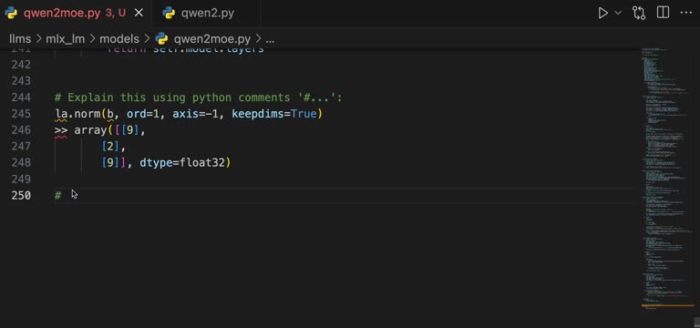 Prince Canuma on LinkedIn: Using Local Copilot to help me code one of ... Prince Canuma on LinkedIn: Using Local Copilot to help me code one of ...