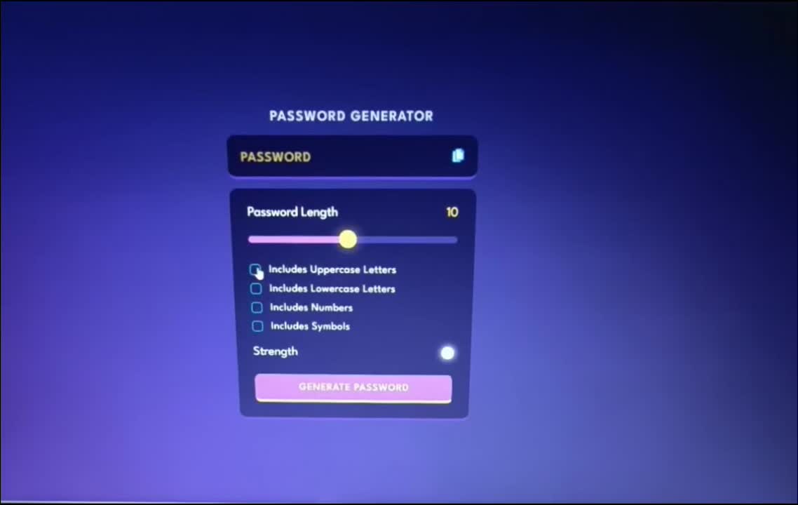 Mousam Kumari on LinkedIn: Today i created a password generator with ... Mousam Kumari on LinkedIn: Today i created a password generator with ...