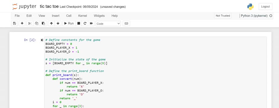 Kiran Kakade on LinkedIn: #python #ai #tictactoe #gamedevelopment # ... Kiran Kakade on LinkedIn: #python #ai #tictactoe #gamedevelopment # ...