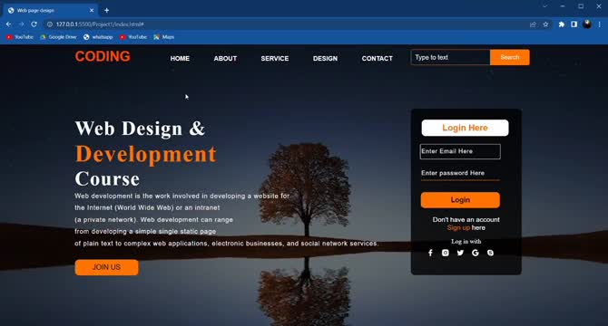 Sourabh Jha on LinkedIn: #webdevelopment #html #css #landingpagemagic Sourabh Jha on LinkedIn: #webdevelopment #html #css #landingpagemagic