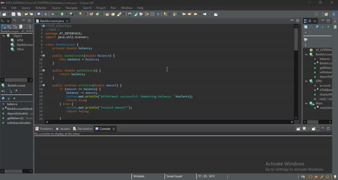 Ishu Mishra on LinkedIn: #java #atminterface #programming # ... Ishu Mishra on LinkedIn: #java #atminterface #programming # ...