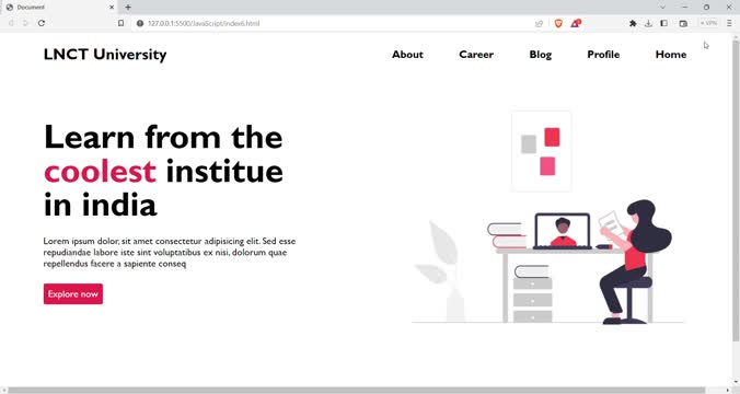 Pranay Patle on LinkedIn: #webpage #html5 #css3 #gsap Pranay Patle on LinkedIn: #webpage #html5 #css3 #gsap