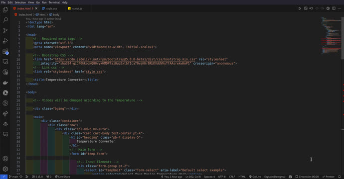Gagan Verma on LinkedIn: #webdev #project2 #bharatintern Gagan Verma on LinkedIn: #webdev #project2 #bharatintern