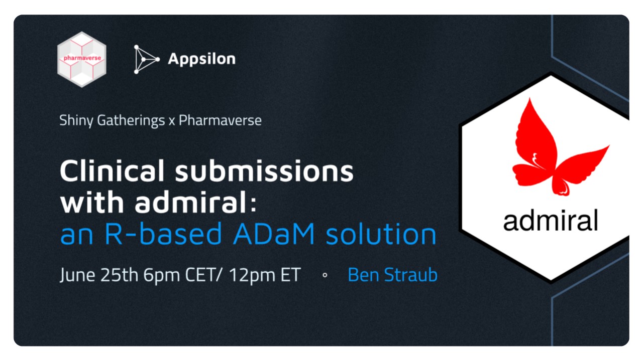 Appsilon on LinkedIn: #admiral #pharma #lifesciences #rstats Appsilon on LinkedIn: #admiral #pharma #lifesciences #rstats