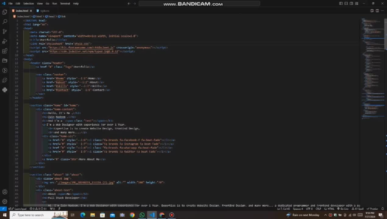 Zain Nadeem on LinkedIn: #personalportfolio #html #css #javascript # ... Zain Nadeem on LinkedIn: #personalportfolio #html #css #javascript # ...