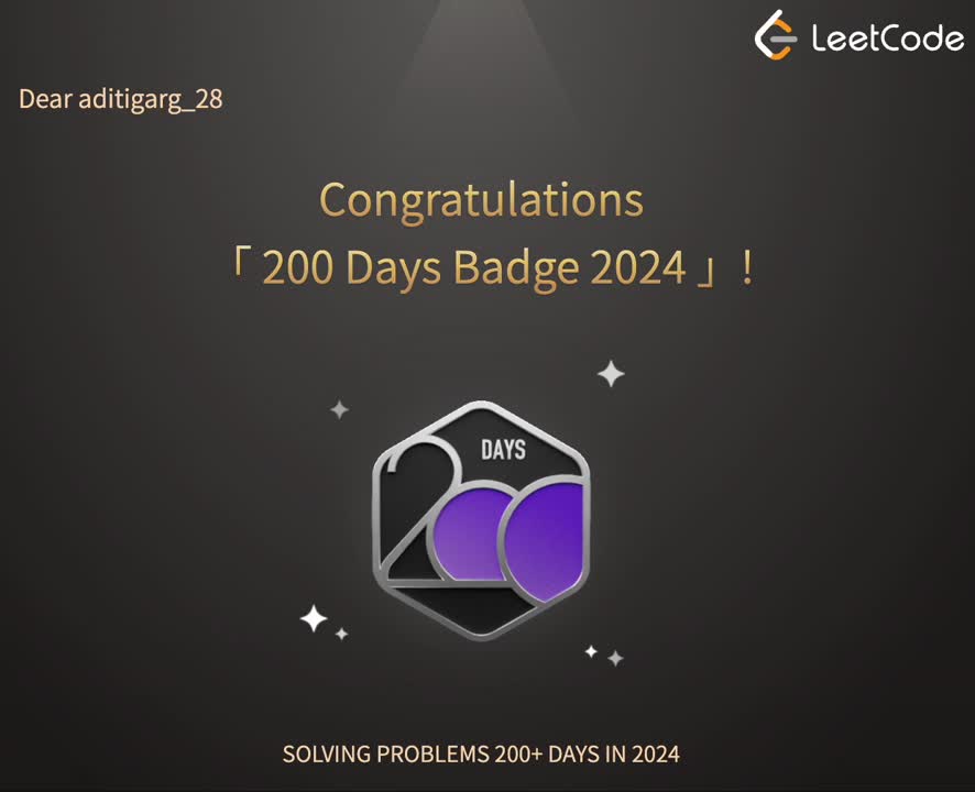 Aditi Garg on LinkedIn: #leetcode #coding #programming #algorithms # ... Aditi Garg on LinkedIn: #leetcode #coding #programming #algorithms # ...