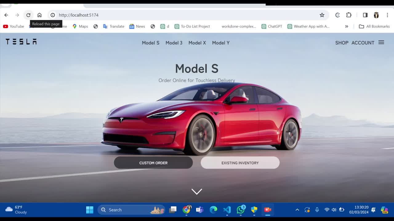 Khizar Waseem on LinkedIn: #react #teslaclone #webdevelopment #reactreveal Khizar Waseem on LinkedIn: #react #teslaclone #webdevelopment #reactreveal