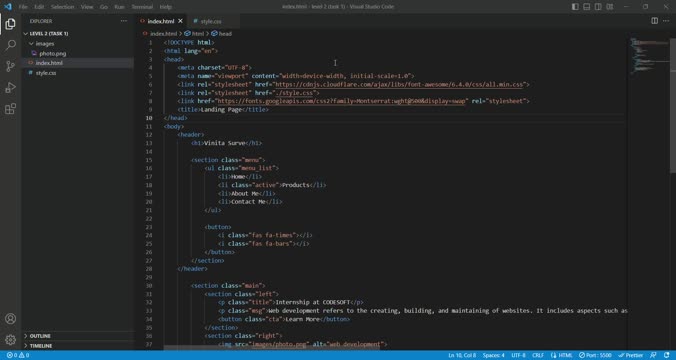 Vinita Surve on LinkedIn: #codesoft #connections #internship # ... Vinita Surve on LinkedIn: #codesoft #connections #internship # ...