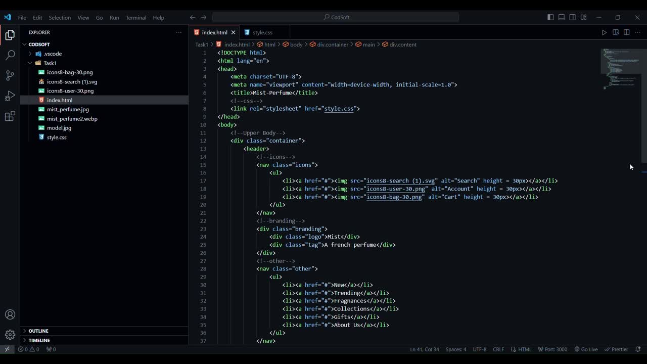 Shruti Kulashri on LinkedIn: #codsoft #webdevelopment #html #css # ... Shruti Kulashri on LinkedIn: #codsoft #webdevelopment #html #css # ...