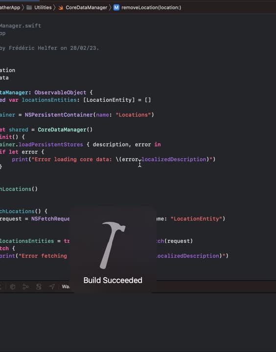 Frédéric Helfer on LinkedIn: #swift #swiftui #iosdeveloper Frédéric Helfer on LinkedIn: #swift #swiftui #iosdeveloper