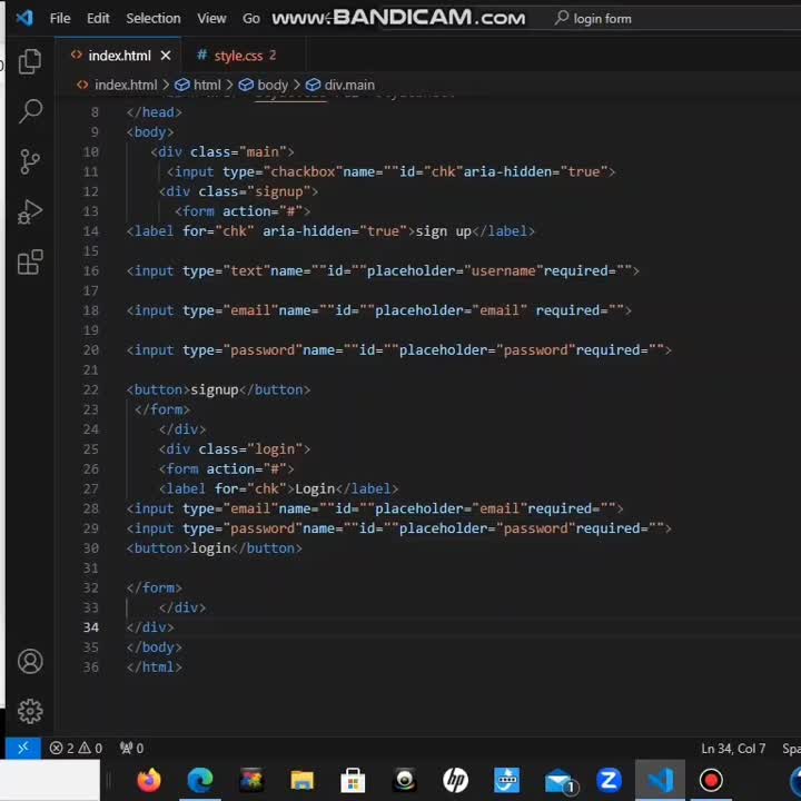 Muniba Kamran Ismail on LinkedIn: create signup from html CSS Muniba Kamran Ismail on LinkedIn: create signup from html CSS