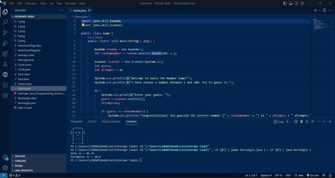 Harshwardhan Lahane on LinkedIn: #internpe #internship #javaprogrammer Harshwardhan Lahane on LinkedIn: #internpe #internship #javaprogrammer