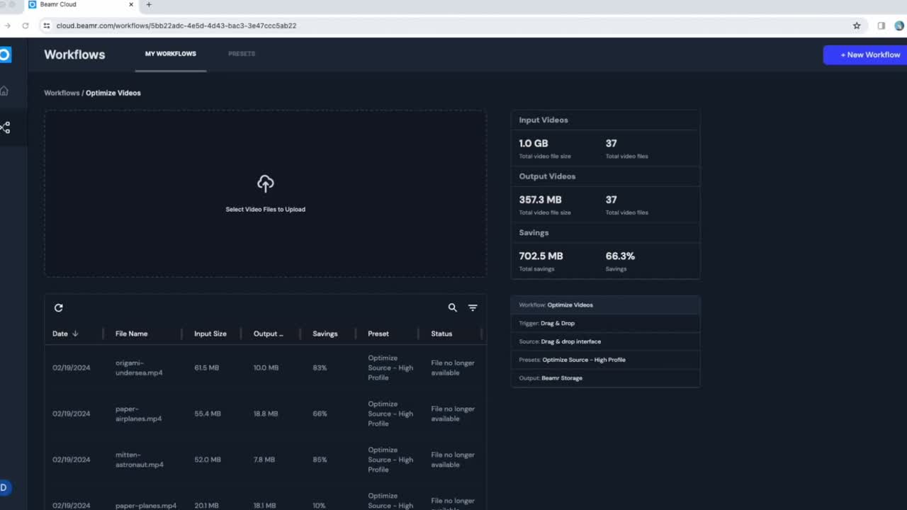 Beamr Cloud: Optimize and modernize your video files with leading ... Beamr Cloud: Optimize and modernize your video files with leading ...