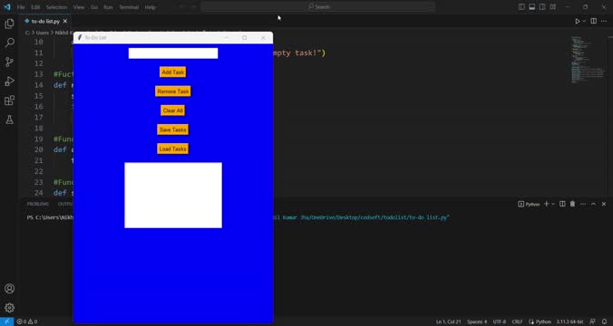 Nikhil Kumar Jha on LinkedIn: #codsoft #internship #pythonprogramming Nikhil Kumar Jha on LinkedIn: #codsoft #internship #pythonprogramming