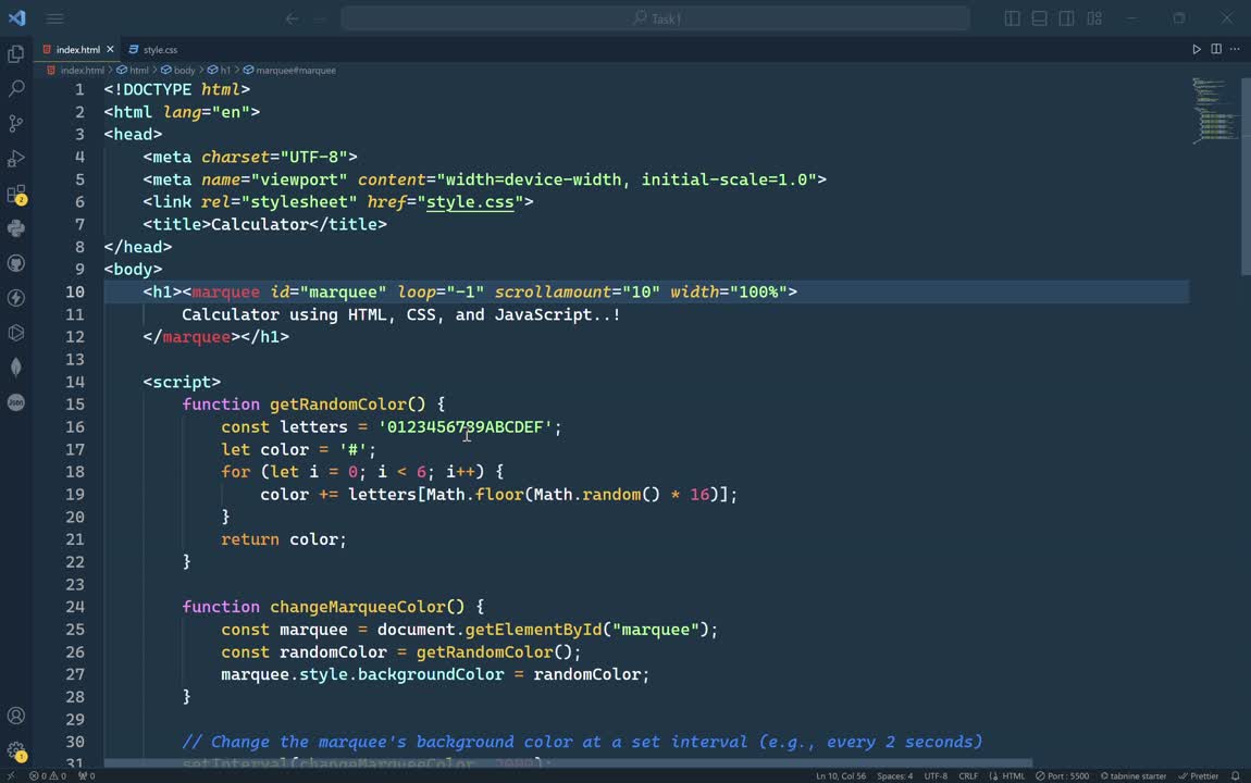 HARISH M on LinkedIn: #webdevelopment #internship #html #css #javascript HARISH M on LinkedIn: #webdevelopment #internship #html #css #javascript