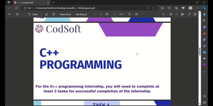 Kavya Singh on LinkedIn: #codsoft #codsoftinternship Kavya Singh on LinkedIn: #codsoft #codsoftinternship
