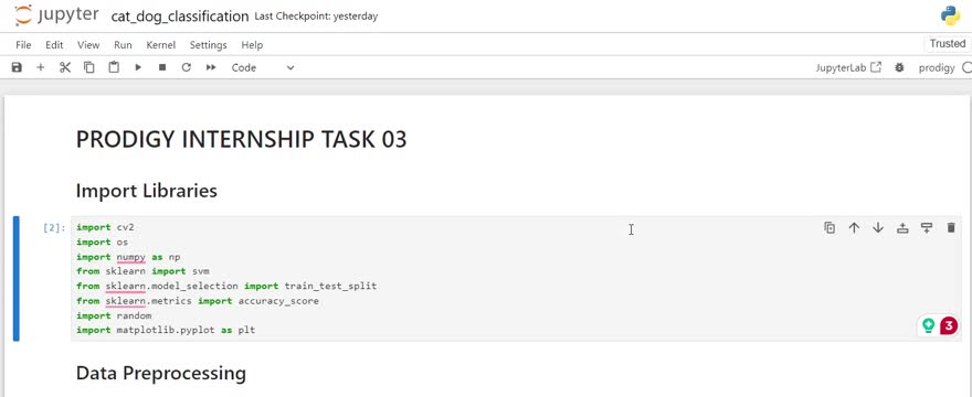 Harshit Singh on LinkedIn: #prodigyinfotech #internship #machinelearning Harshit Singh on LinkedIn: #prodigyinfotech #internship #machinelearning