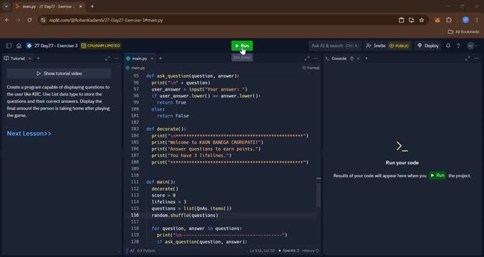 ROHAN KADAM on LinkedIn: #100daysofpython #python #programming # ... ROHAN KADAM on LinkedIn: #100daysofpython #python #programming # ...