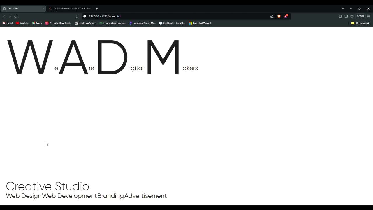 Yatesh Sharma on LinkedIn: #webdevelopment #animation #gsap #javascript ... Yatesh Sharma on LinkedIn: #webdevelopment #animation #gsap #javascript ...
