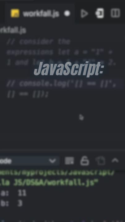 Workfall on LinkedIn: Workfall | JavaScript: The Weird Parts - Type ... Workfall on LinkedIn: Workfall | JavaScript: The Weird Parts - Type ...