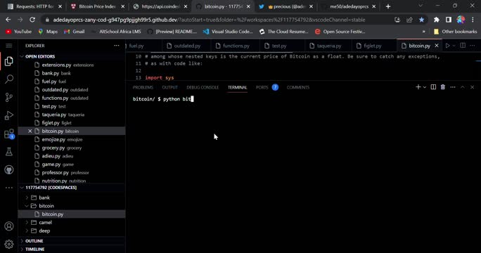 Adegbemigun Adedayo on LinkedIn: #100daysofcodechallenge #python # ... Adegbemigun Adedayo on LinkedIn: #100daysofcodechallenge #python # ...