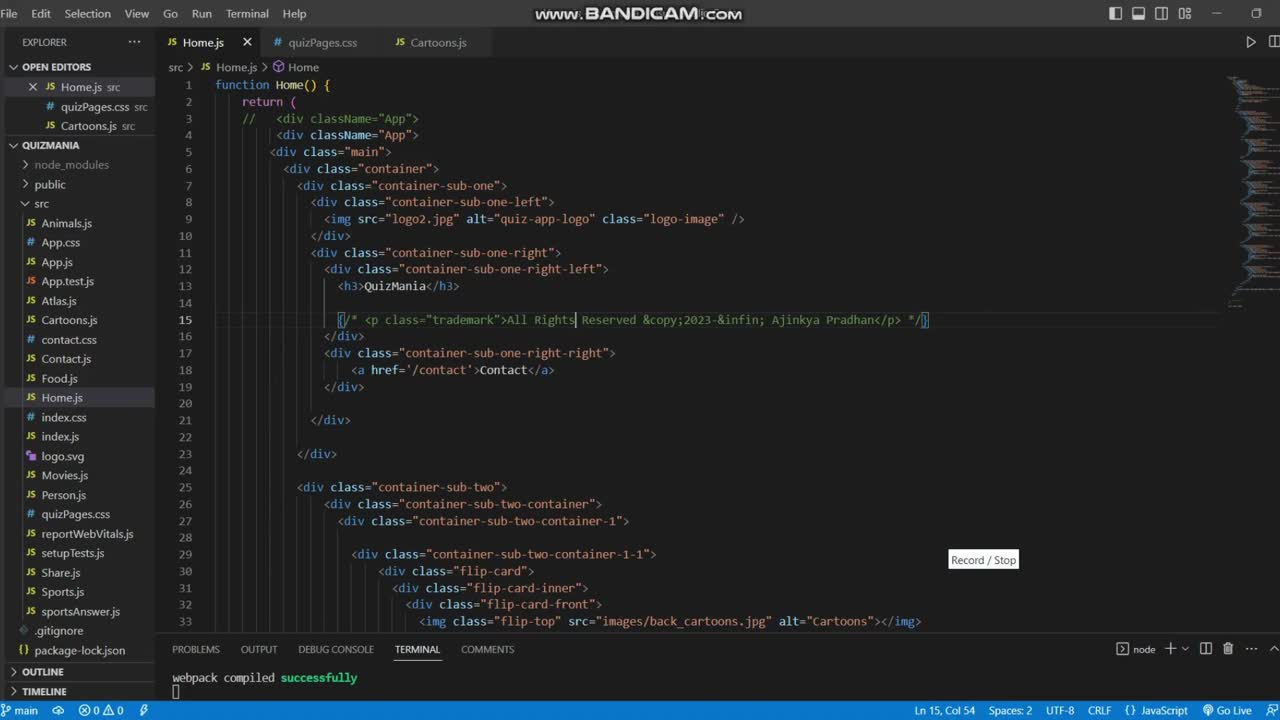 Ajinkya Pradhan on LinkedIn: #react #javascript #webdevlopment #htmlcss ... Ajinkya Pradhan on LinkedIn: #react #javascript #webdevlopment #htmlcss ...