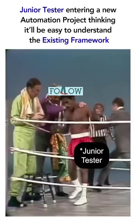 Shoayb Amiruddin Malek on LinkedIn: Junior tester entering a new ... Shoayb Amiruddin Malek on LinkedIn: Junior tester entering a new ...