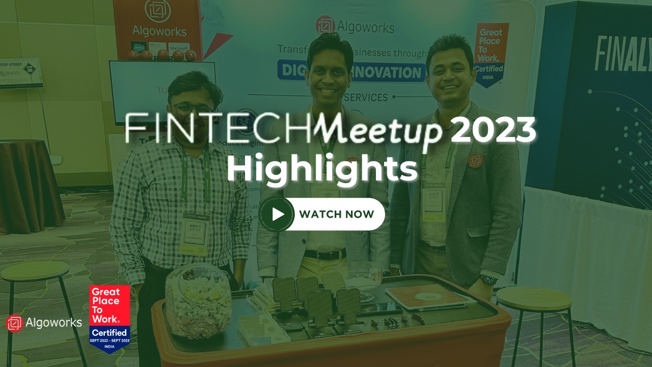 Algoworks on LinkedIn: #fintechmeetup #fintech #innovation #highlights ... Algoworks on LinkedIn: #fintechmeetup #fintech #innovation #highlights ...