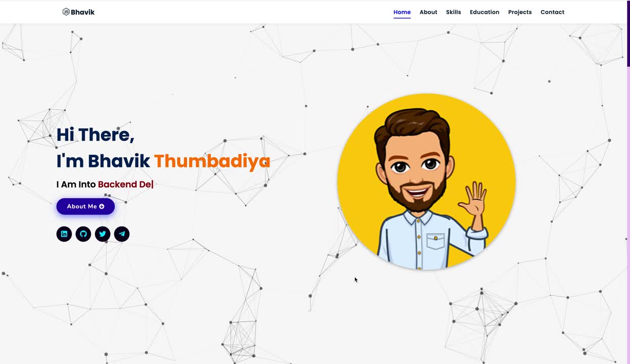 bhavik Patel on LinkedIn: #codsoft #webdevlopment #portfolio bhavik Patel on LinkedIn: #codsoft #webdevlopment #portfolio