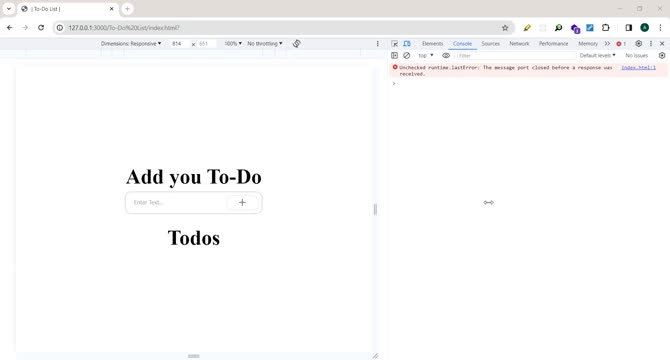Enhancing JavaScript skills with a ToDo App. Thanks to your feedback ... Enhancing JavaScript skills with a ToDo App. Thanks to your feedback ...