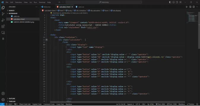 Tanaya Dere on LinkedIn: #webdevelopment #coding #internpe # ... Tanaya Dere on LinkedIn: #webdevelopment #coding #internpe # ...