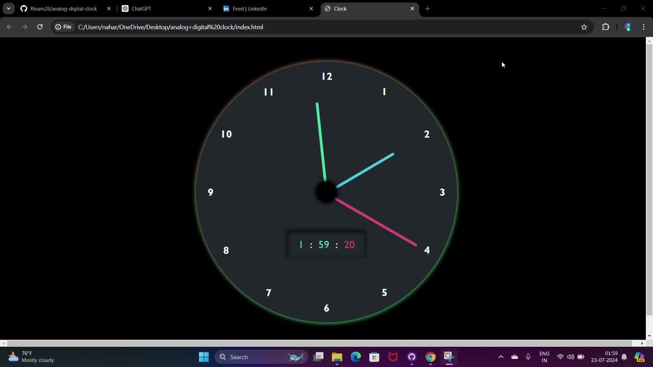 Rivam Nahar on LinkedIn: #webdevelopment #javascript #html #css #coding ... Rivam Nahar on LinkedIn: #webdevelopment #javascript #html #css #coding ...