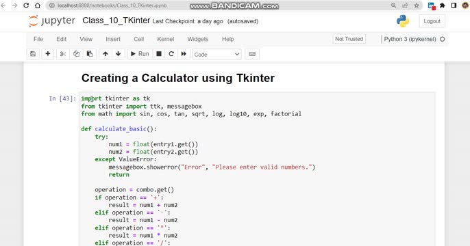 Muhammad Ehsan 🔬 sur LinkedIn : #python #tkinter #calculator #codingjourney Muhammad Ehsan 🔬 sur LinkedIn : #python #tkinter #calculator #codingjourney