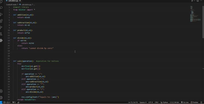 Jiya Dave on LinkedIn: #pythonprogramming #tkinter #codsoft #internship ... Jiya Dave on LinkedIn: #pythonprogramming #tkinter #codsoft #internship ...