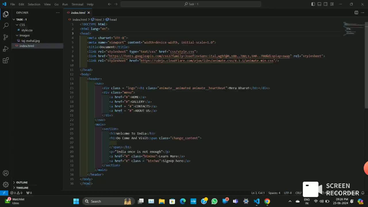 Abhinav Anand on LinkedIn: #webdevelopment #html #css #octanet Abhinav Anand on LinkedIn: #webdevelopment #html #css #octanet